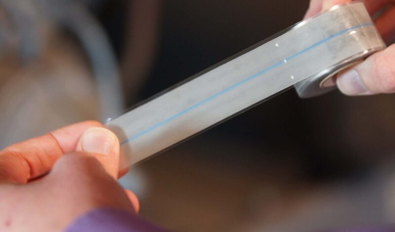 Sample DetecTape® H2 Visual Hydrogen Leak Detector Tape - DetecTape